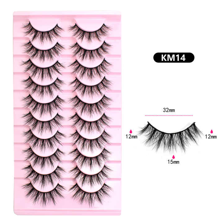 3D Silk Eyelashes - Natural Long False Eyelashes
