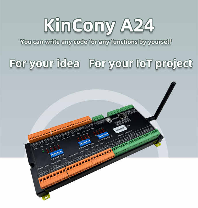 ESP32 K-TYPE THERMOCOUPLE 24CH RELAY MODULE A24 for Home Assistant