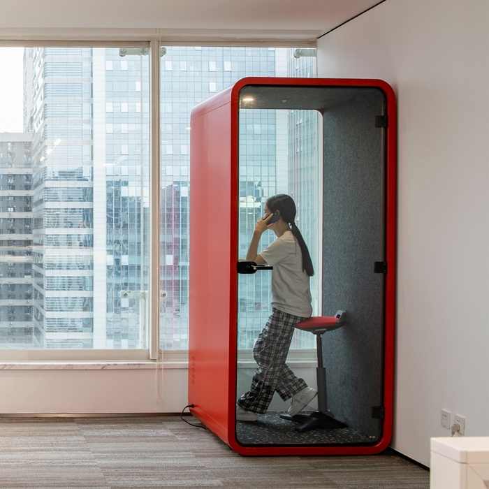 Modern Acoustic Panel Phone Booth Office Gym Water Bar Steel Offers ...