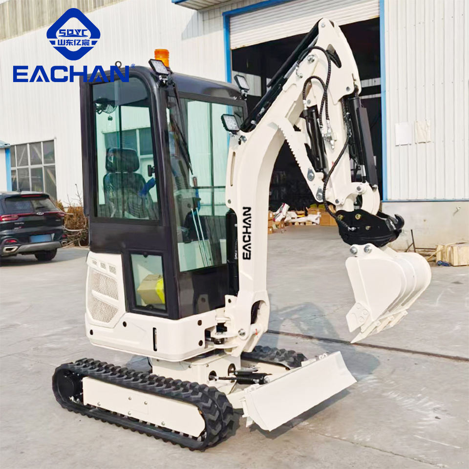 EACHAN Simple Operation Euro 5 Mini Excavator Hydraulic 1.8 Ton Small ...