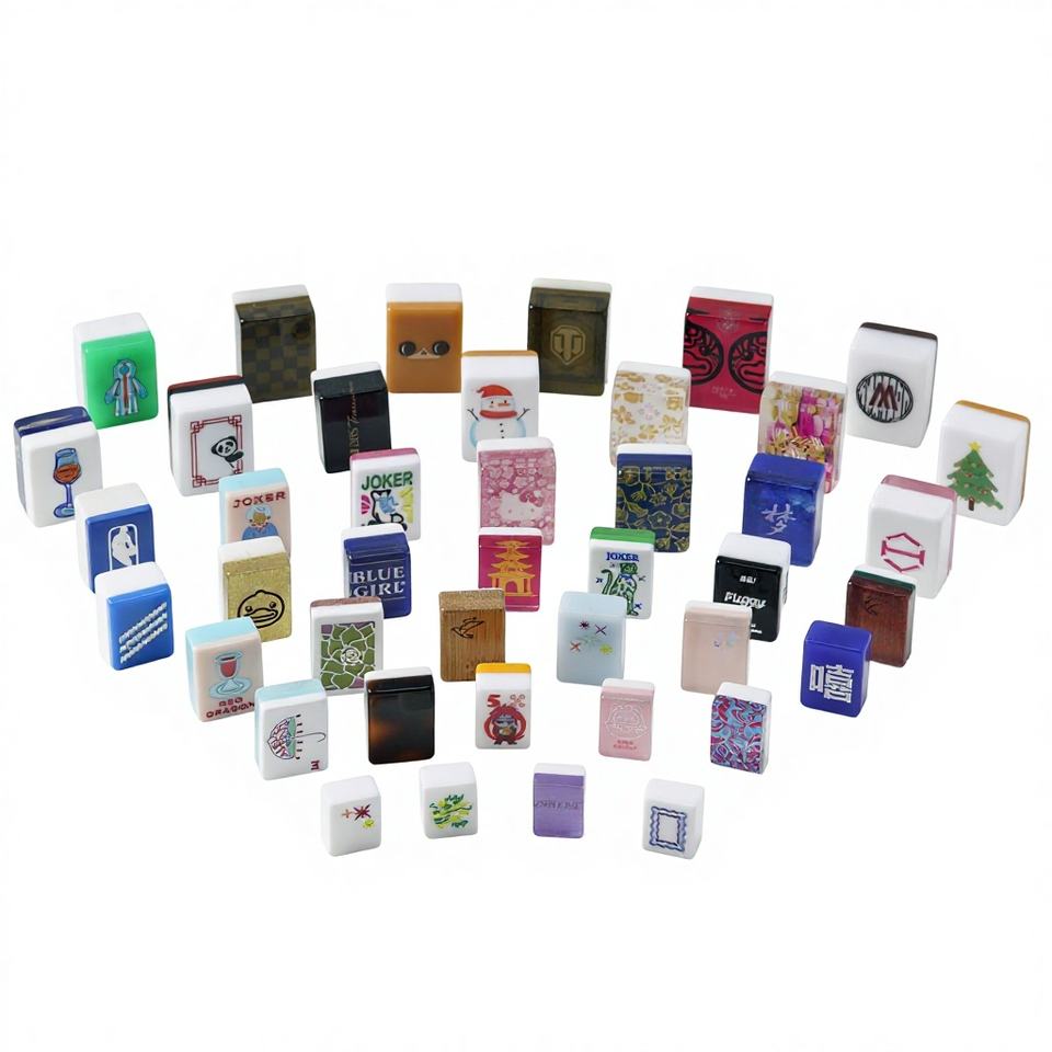 SMH-2 Acrylic Mahjong Customization, Guangdong Mahjong, American ...