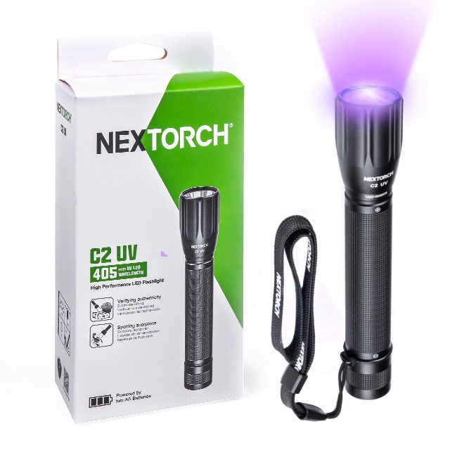 Purple Light Nextorch UV LED Flashlight Pet With Aluminum Pocket LED UV ...