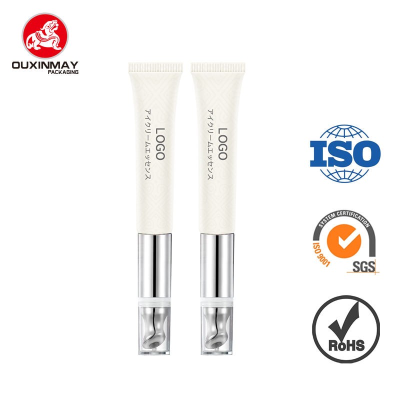 Custom Cosmetic 20ml Eye Cream with Vibrating Massage Applicator