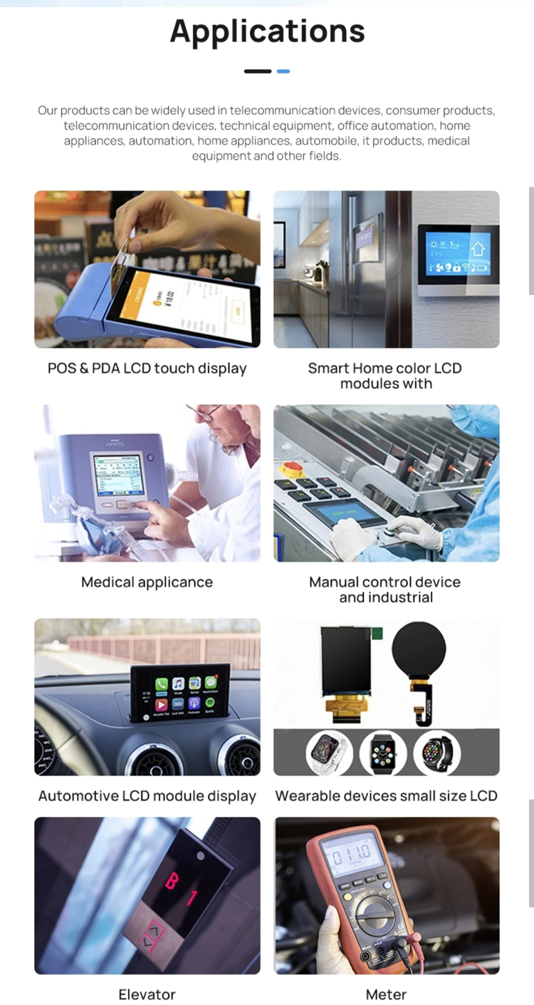 Low Power Consumption Lcd 7 Segment Display Model Tn Htn Stn Fstn Btn ...