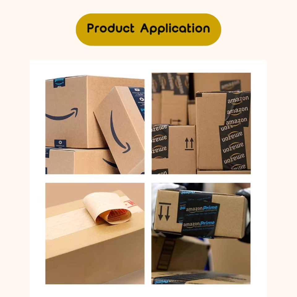 Biodegradable Eco-Friendly Kraft Paper Tape with High Stick Bond & Easy ...