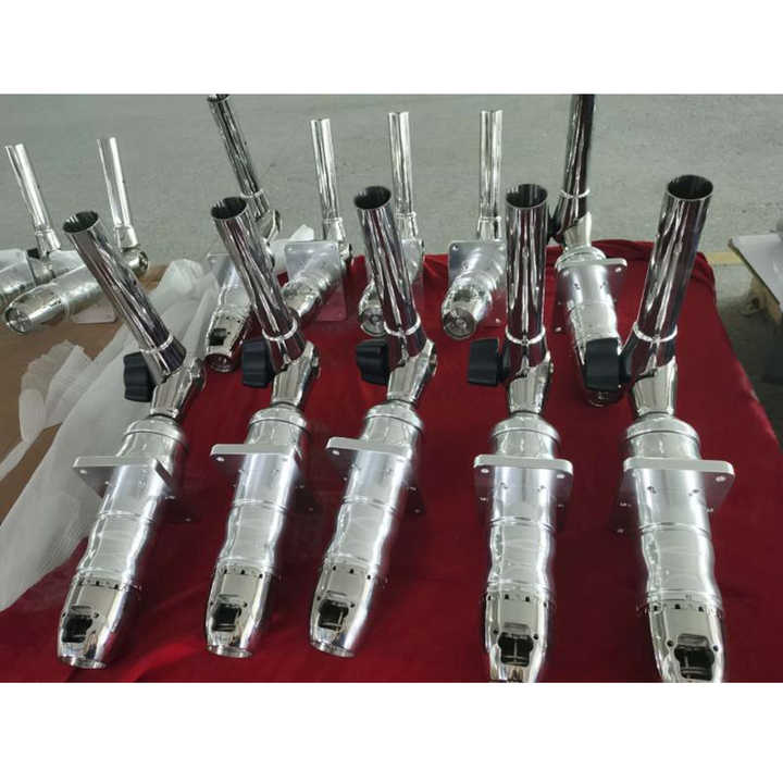 Investment Casting OEM Fishing Rod Stand Outrigger Mount Bases