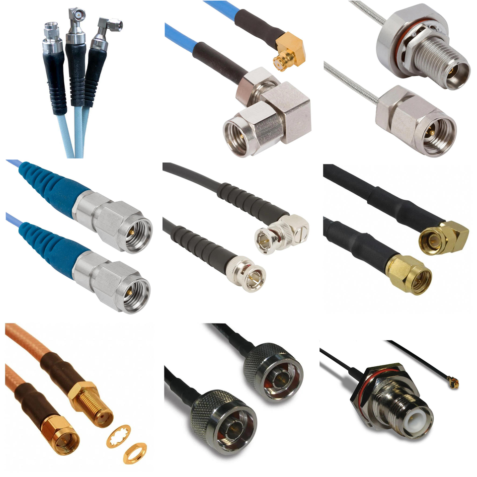 B90T60-L100- BNC reverse polarity jack to TNC reverse polarity plug ...