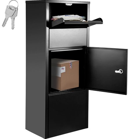 outdoor mailbox Parcel Drop Box Stainless Steel Anti-Theft Lockable ...