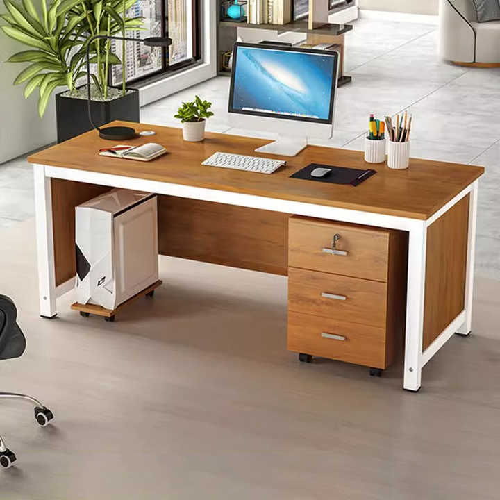 Shop Our Modern Cheap Desk Workstation with File Cabinet