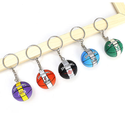 Mini Volleyball Keychain 3.8CM Ball Keychain Ornament PVC Pendant ...