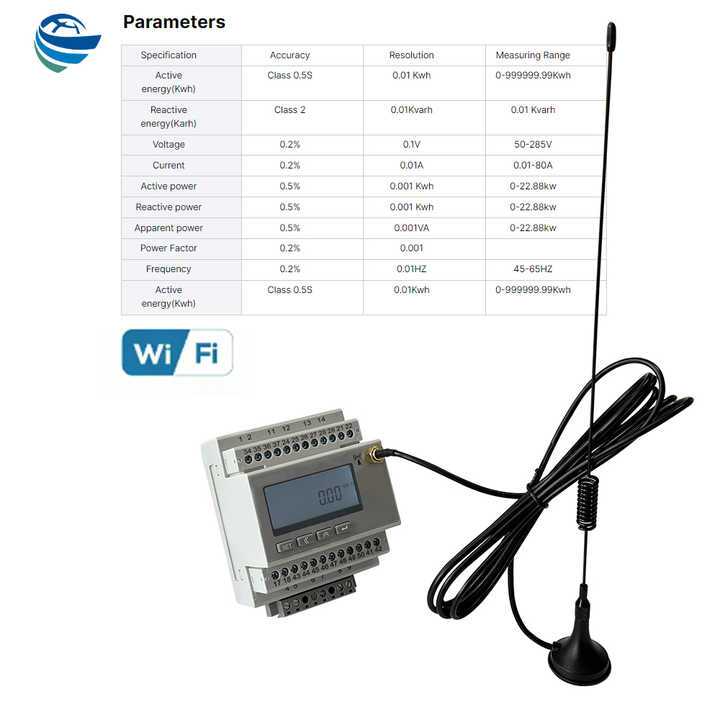 Bidirectional Energy Meter RS485 Power Meter WiFi Energy Meter Smart ...