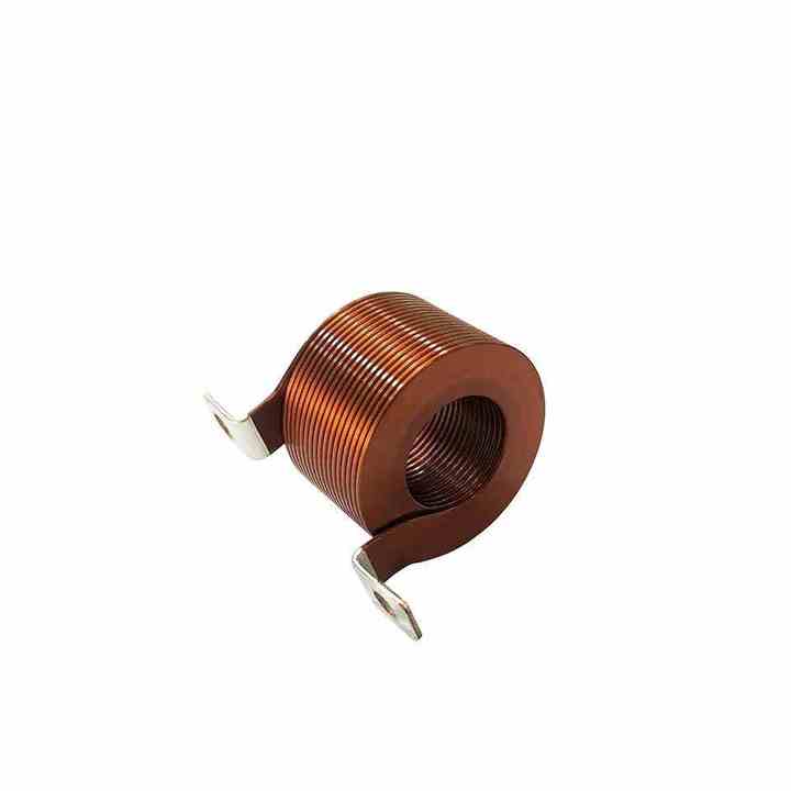 QS flat copper wire coil edge-wound inductor coil air coil for new ...