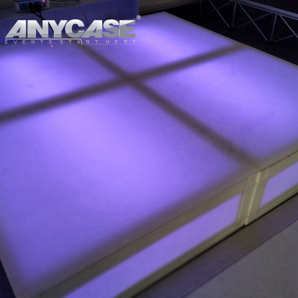 Modular RGB LED Dance Floor System for Event Production and Stage Setup ...