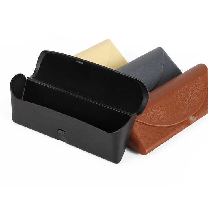 Wholesale High Quality Custom Leather Durable Sunglasses Case Glasses ...