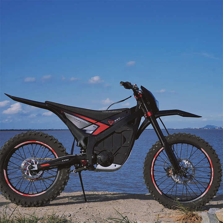 20KW 74V58AH Arctic Leopard EX800/700 Off Road Fast Electric Dirt Bike ...