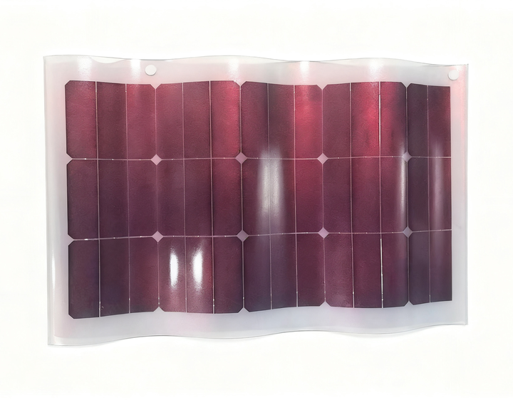 Wholesale Price 50W Colored Wavy Solar Tiles Using High Efficiency ...