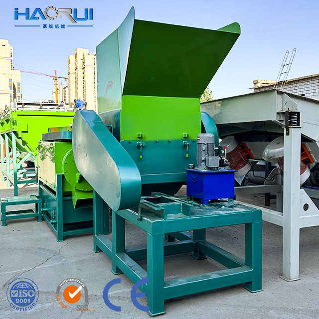 Automatic Plastic Waste Crusher Shredder Machine Plastic Crushing ...