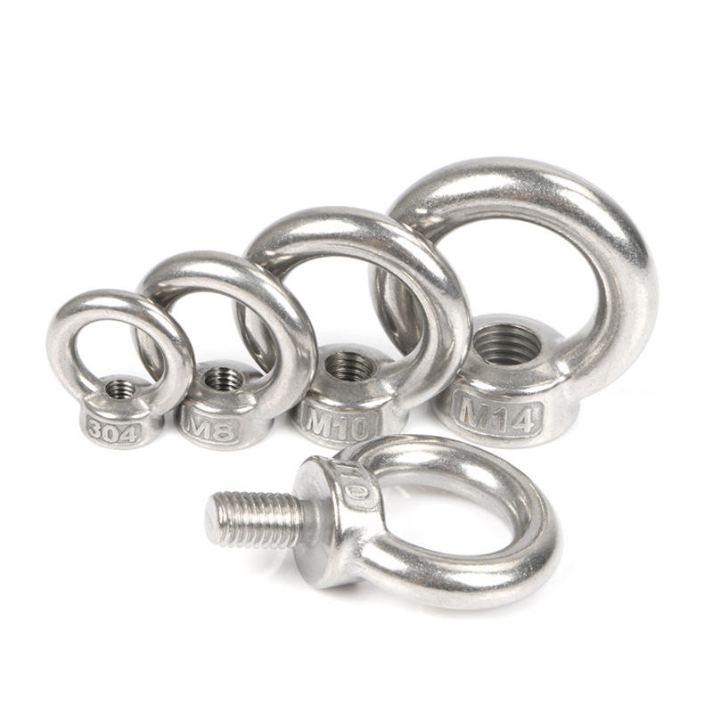 High Quality 304 Stainless Steel Eye Bolt Screw Ring Furniture Hardware ...