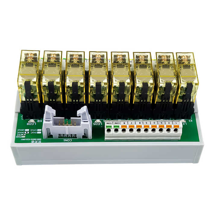 8-Channel Digital Output Relay Module with Varistor High Power Contact ...