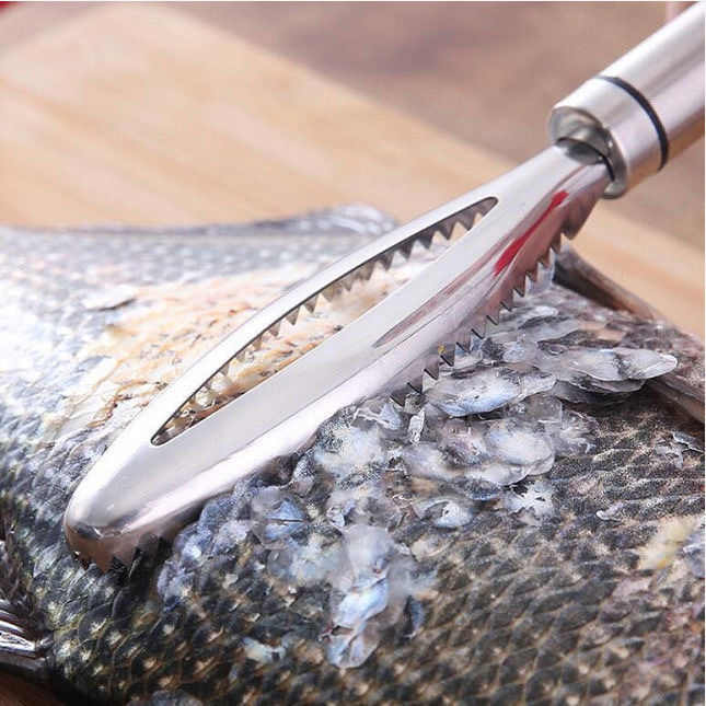 Fish Scale Planer Fish Skin Brush Manual Peeling Knife for Killing Fish ...