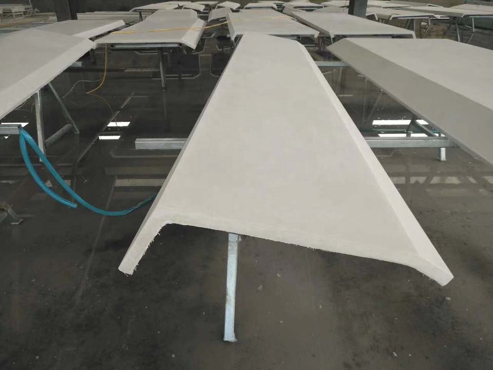 GRC GFRC Glassfiber Reinforced Concrete Wave Wall Panels