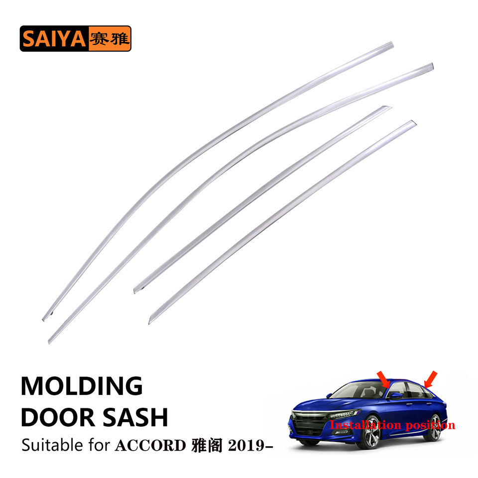 72925-TVA-A01 High Quality Car Molding Door Sash Weatherstrip Outer ...