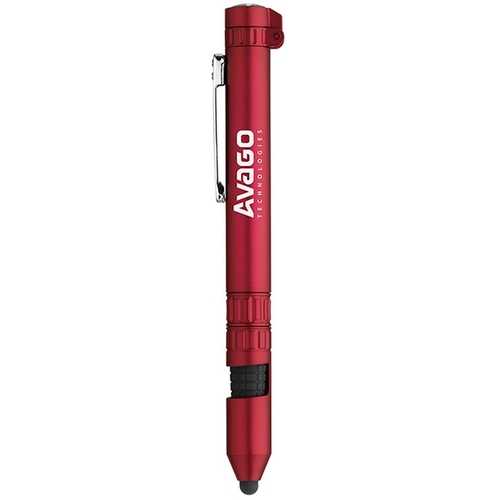 6-in-1 Custom Logo Multi-Tool Pen - Versatile & Promotional