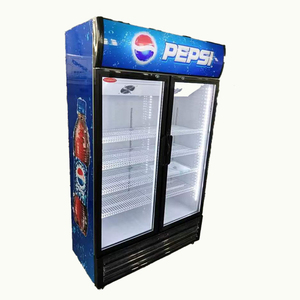 Yüksek Kaliteli glass chiller chiller freezer pepsi chiller showcase ...