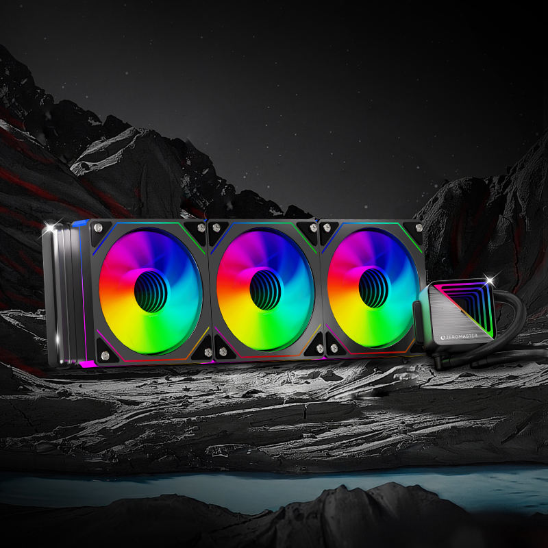Fantasy WuKong 360mm ARGB White Liquid Cooler New Design Gaming ...