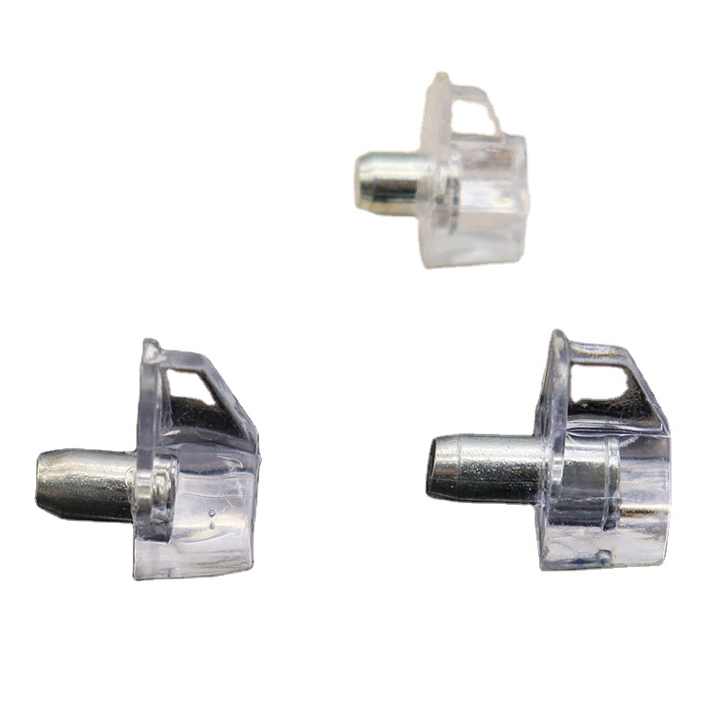 Furniture Hardware 5Mm Transparent Plastic Shelf Support Pins Shelf ...