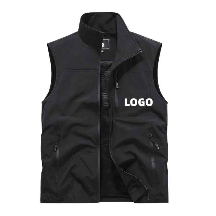 Customized Outdoor Quick-drying Multi-pocket Vest for Corporate Team ...