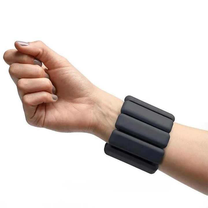 2LB Silicone Adjustable Sports Gym Band - Fitness Wristweights