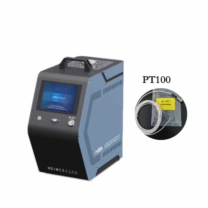 Portable RTD Pt100 Temperature Sensor Calibration Bath HSIN150 Touch ...