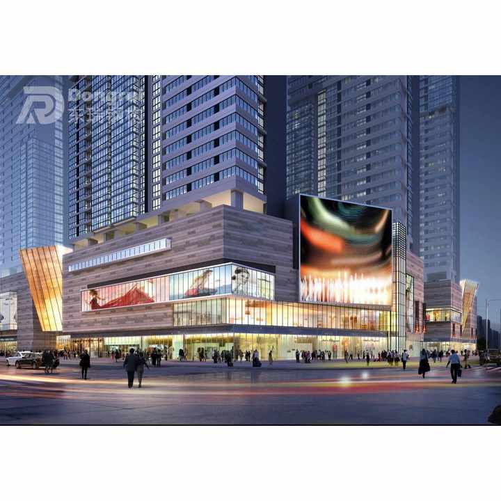 Steel Structure Shopping Mall Building Prefab Supermarket Building ...