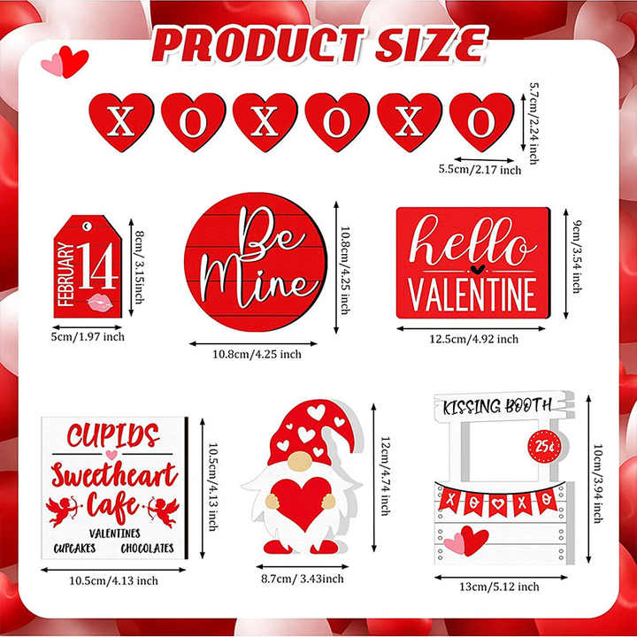 Home Decor Custom Confession Wooden Sign Valentine's Day Decorations ...