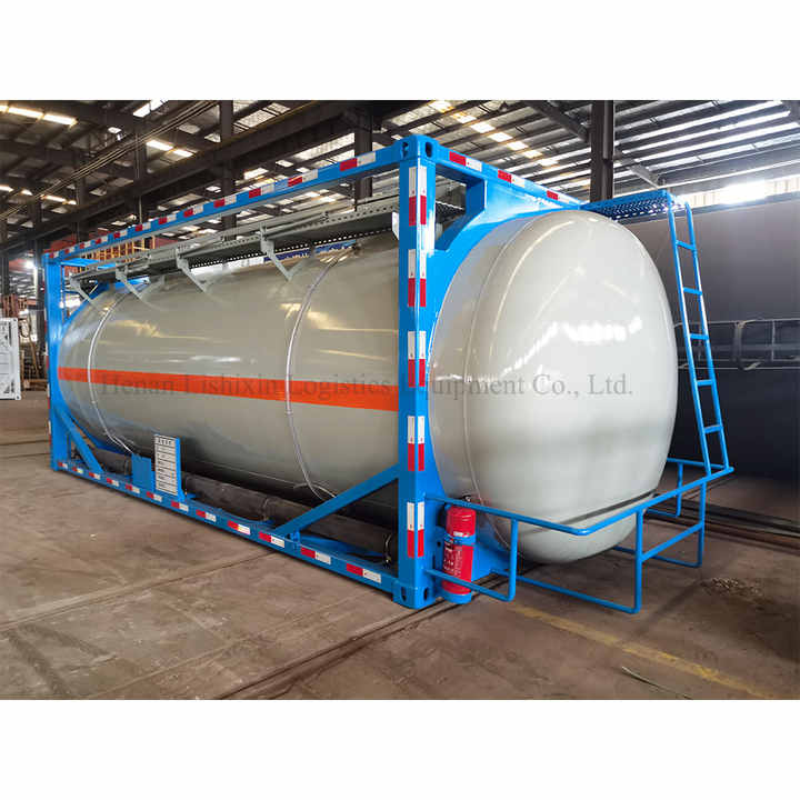 Customized 20ft 25000L ISO SWAP Tanks with PE Linner Acid Chemical ...