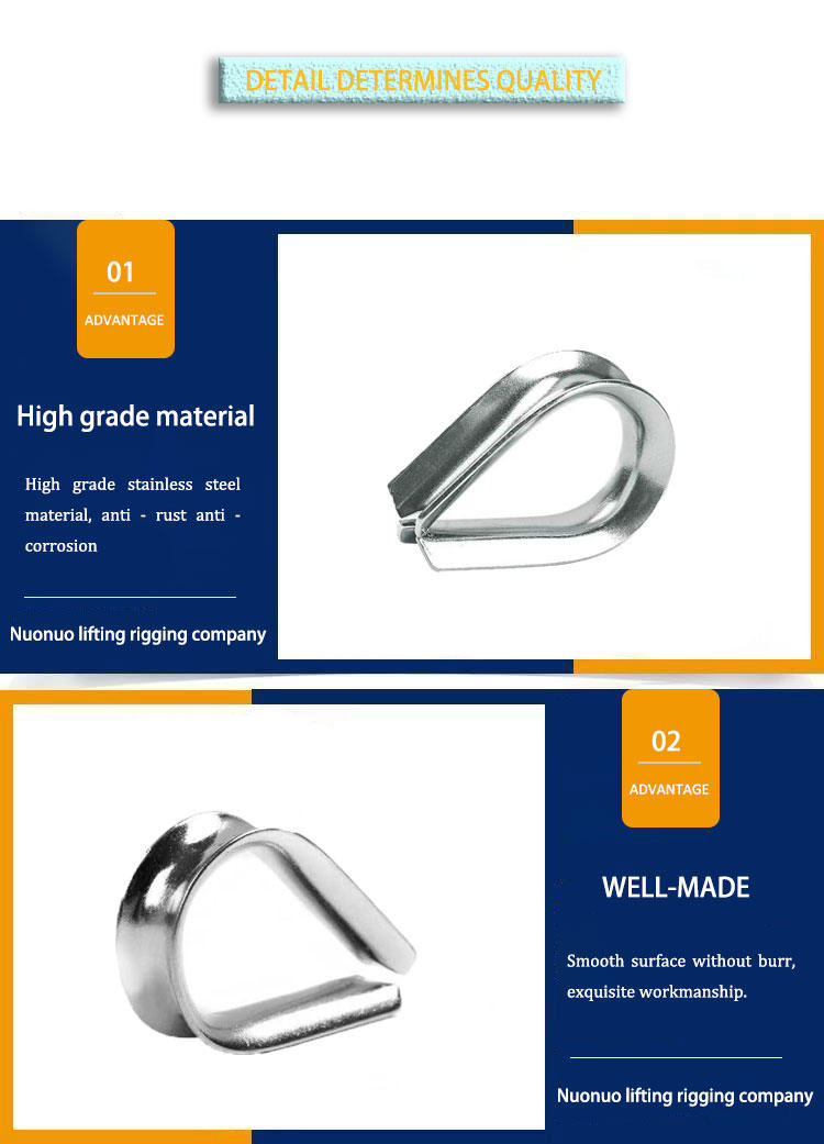 SUS316 rope eye with high polished mounting Products from Hebei Nuonuo ...
