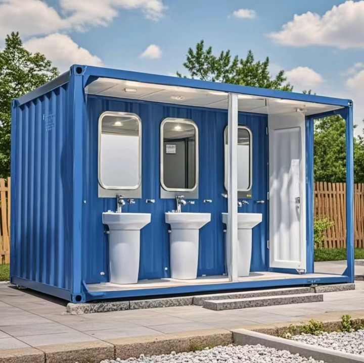 Porta Toilet Movable Bathroom Mobile Eco Friendly Portable Restrooms ...