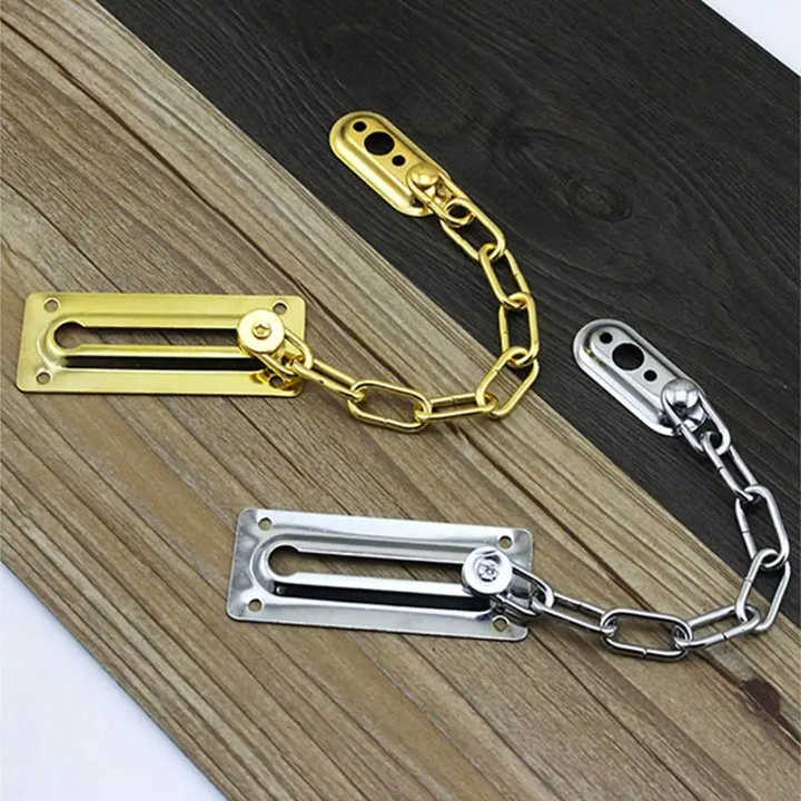 Stainless Steel Safety Guard Door Chain DIY Home Security Bolt Locks ...