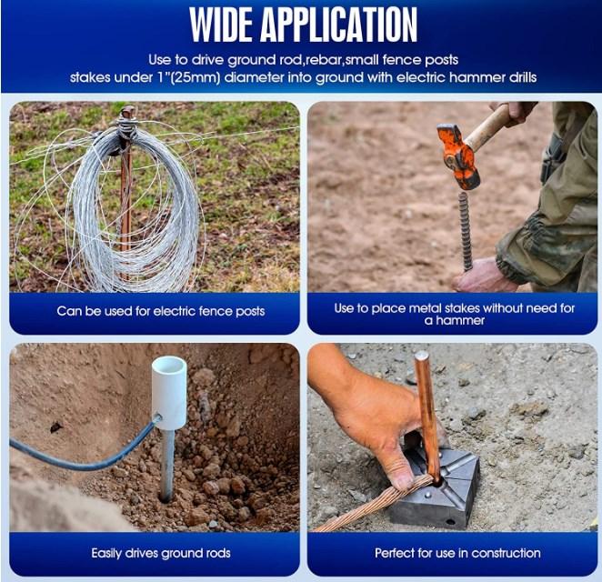 Driver sds max ground rod Products from Jiangxi Evian Tools Co., Ltd.