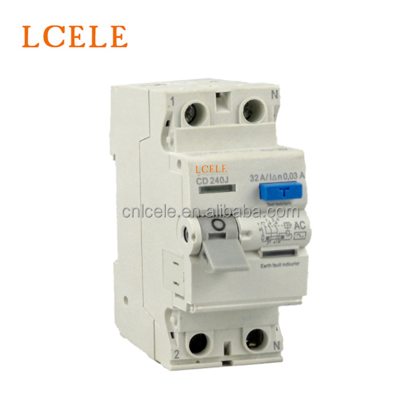 Rccb RCBO DZ47LE Residual Current Earth Leakage Circuit Breaker 16a 25a 32a 50a 63Amp| Alibaba.com