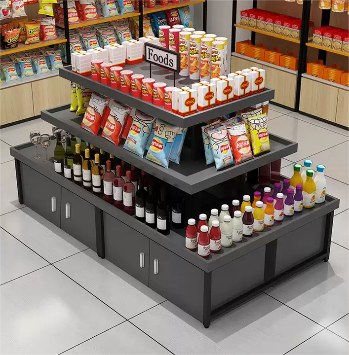 Seasonal Product Display Shelf Festival Themed Metal Promotion Shelf ...