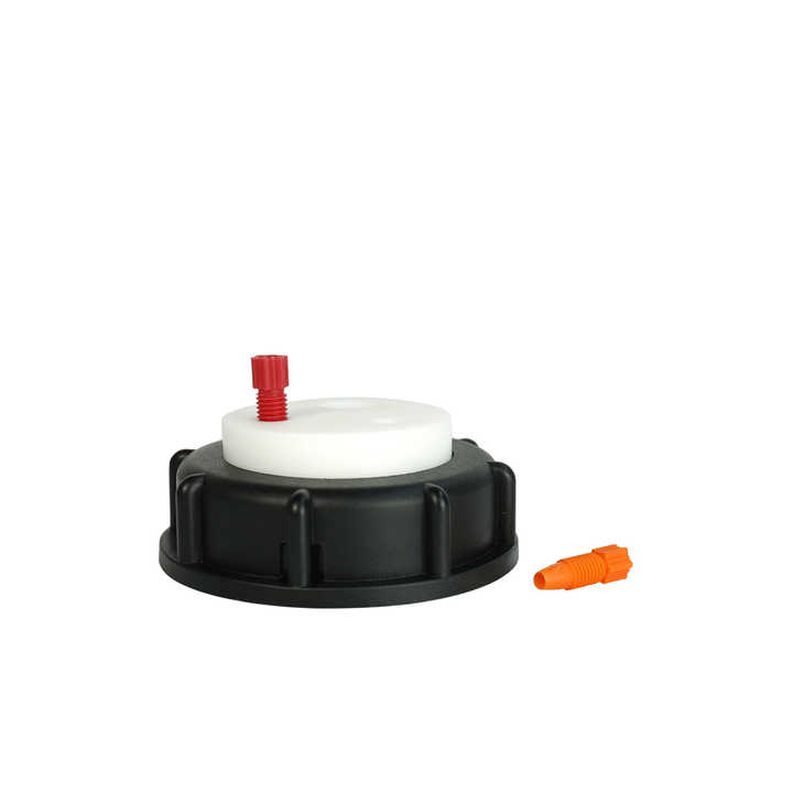 Black S60 Solvent Safety Waste Cap - Secure & Durable