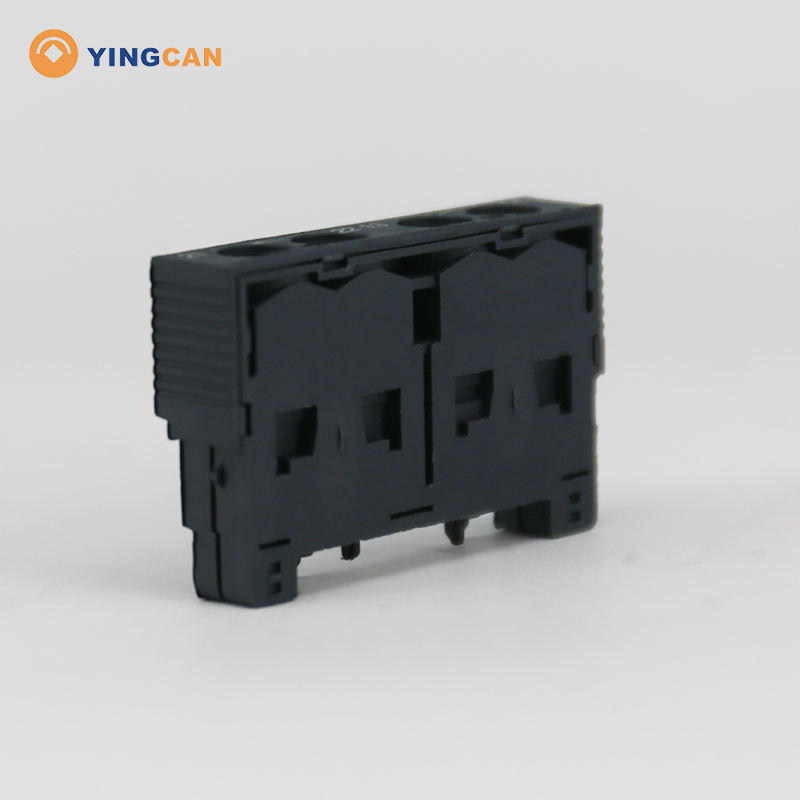 Factory Price DIN Rail Mounting 50/60Hz GV2 Black Contactor Auxiliary ...