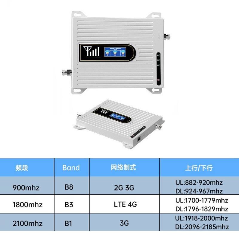 New for 3G4G 75.0dB Signal Booster Repeater LTE Mobile Signal Amplifier ...