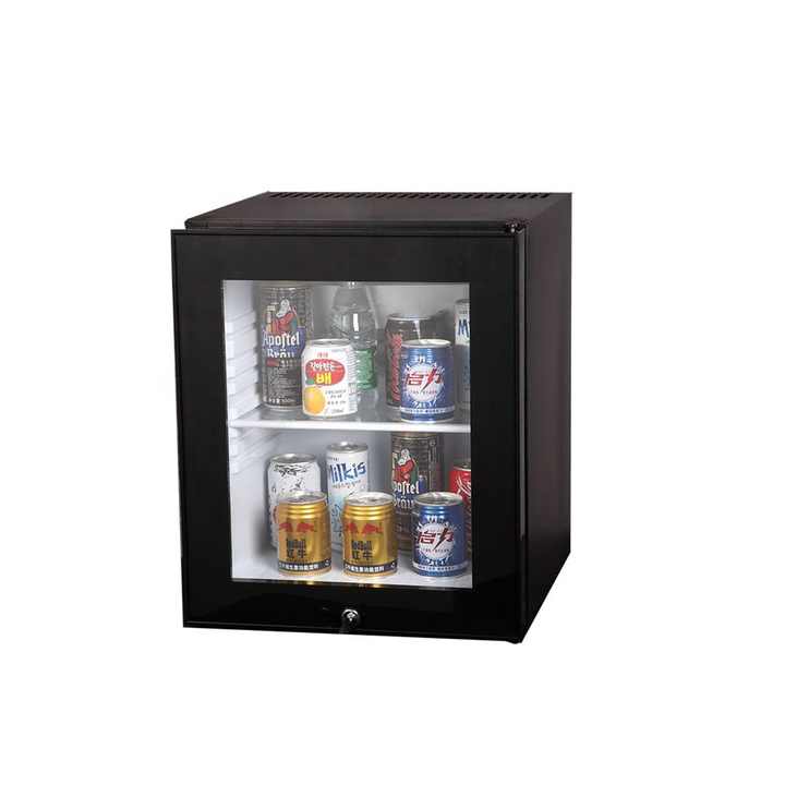 Wholesale Portable Electronic Display Glass Door 30L Small Mini Fridge ...