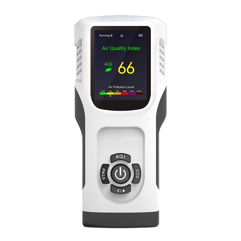 RS485 Bluetooth Lorawan Lora Indoor Air Quality Monitor Laq Carbon ...