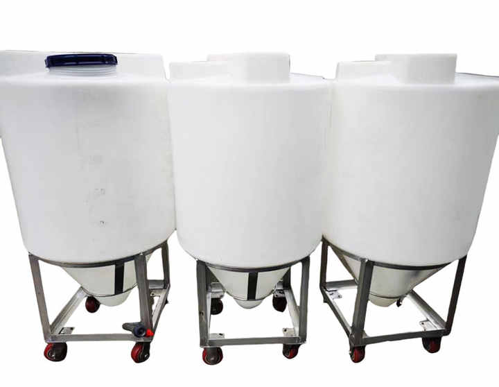Hot Sale Plastic Water Storage Conical Cone Bottom tank Chemical Dosing ...
