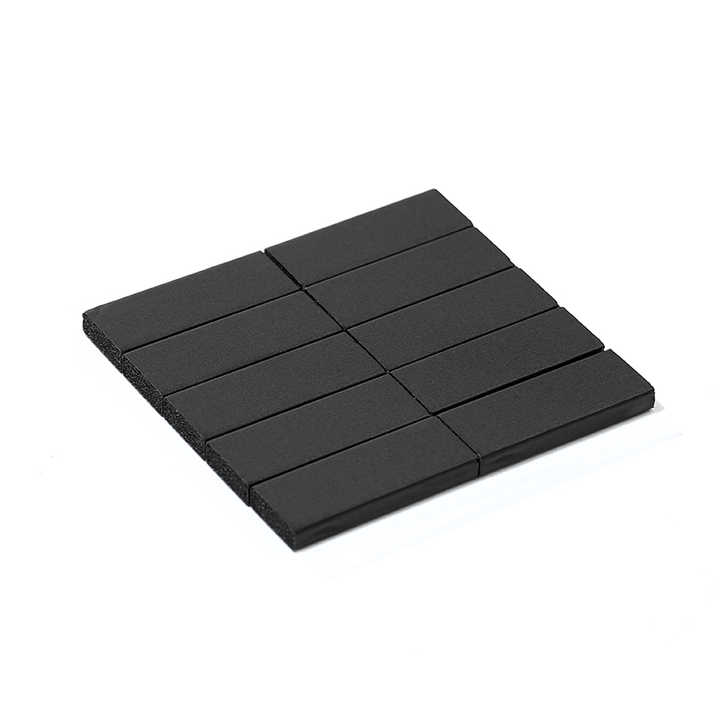 Back Adhesive Shielding Conductive Foam Custom Shape Gasket EMI/EMC ...