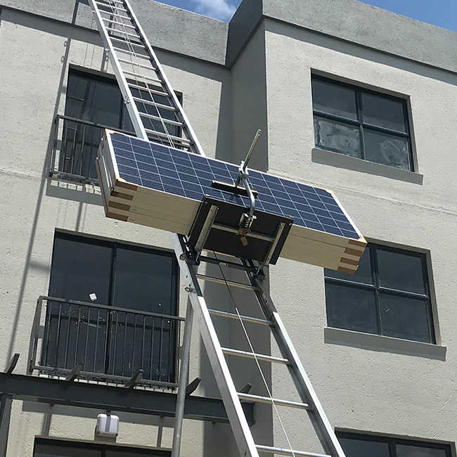 YF Commercial Solar Panels Lifting Equipment - 20FT Height